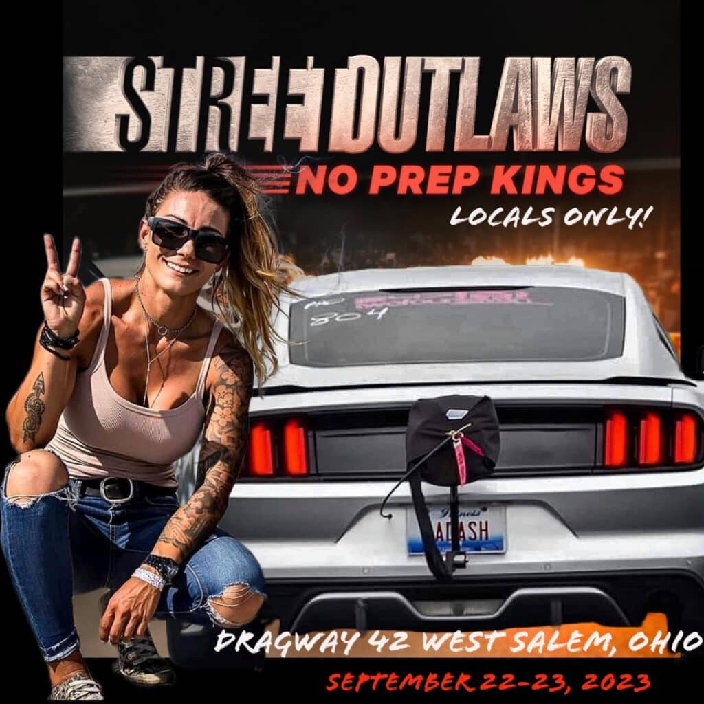 Ashley Mork goes rounds at the Street Outlaws No Prep Kings LOCALS ONLY ...