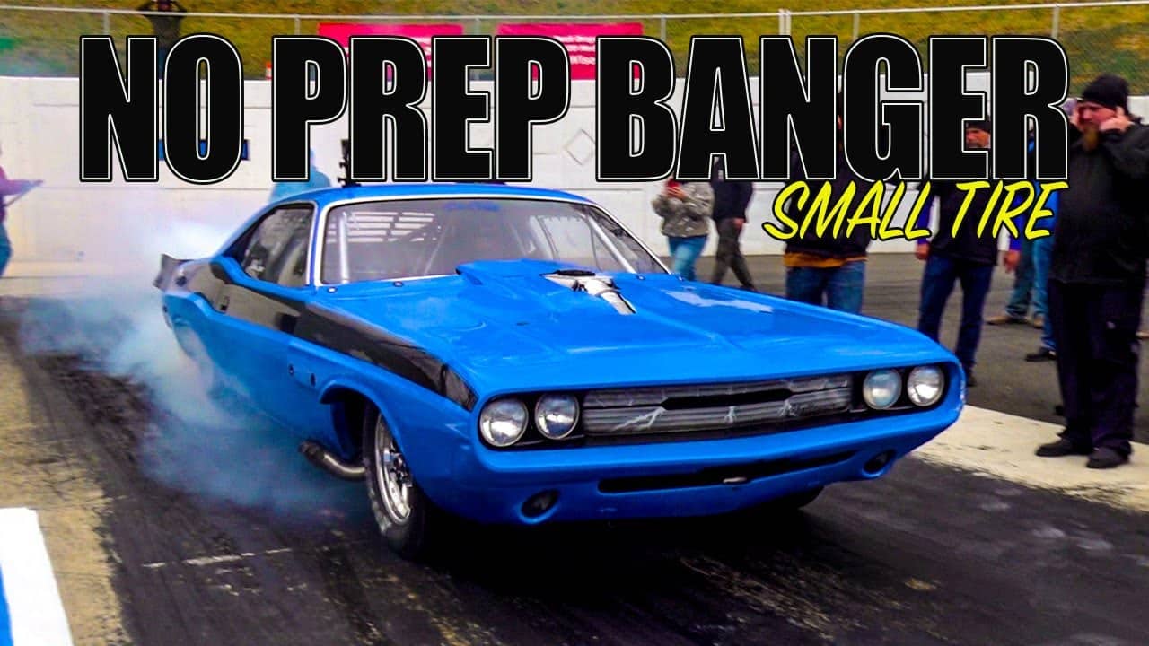 20 Small Tire Cars Invade Track In The WOODS ! - No Prep Racing
