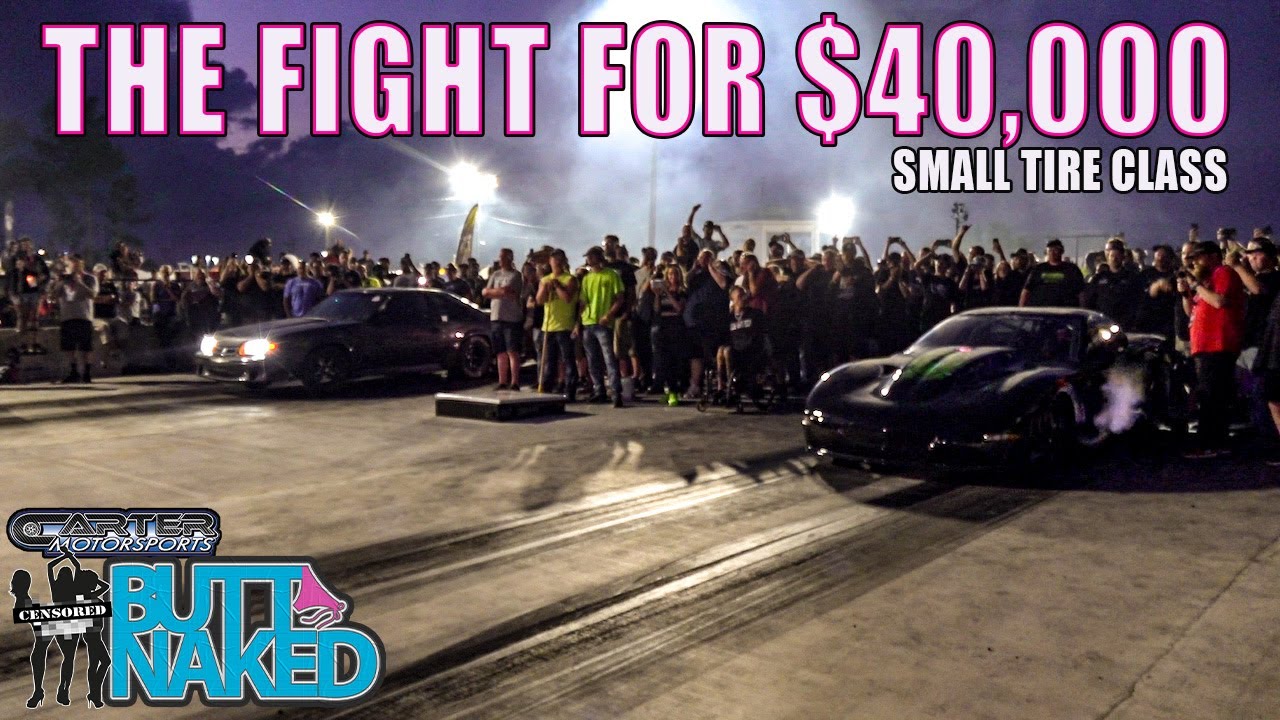 100+ Cars Battle VIRGIN Concrete For $40,000 Dollars ! - No Prep Racing