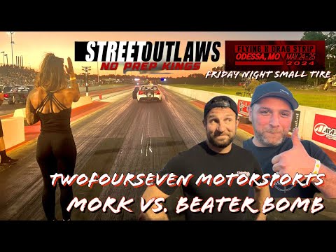 Street Outlaws Live NPK Small Tire, Mork vs Beater Bomb - No Prep Racing
