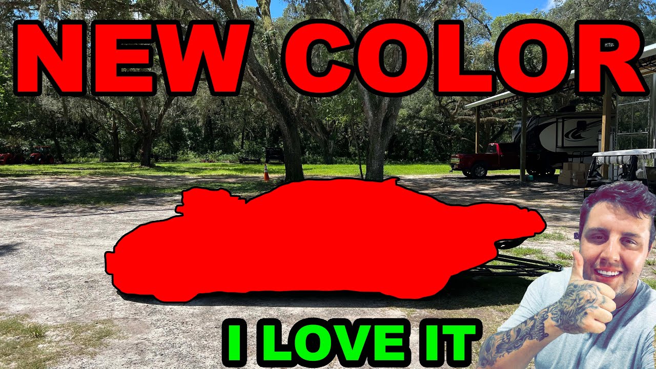 Revealing My NEW COLOR On 4000 HP Lexus RC 350 Race Car - No Prep Racing