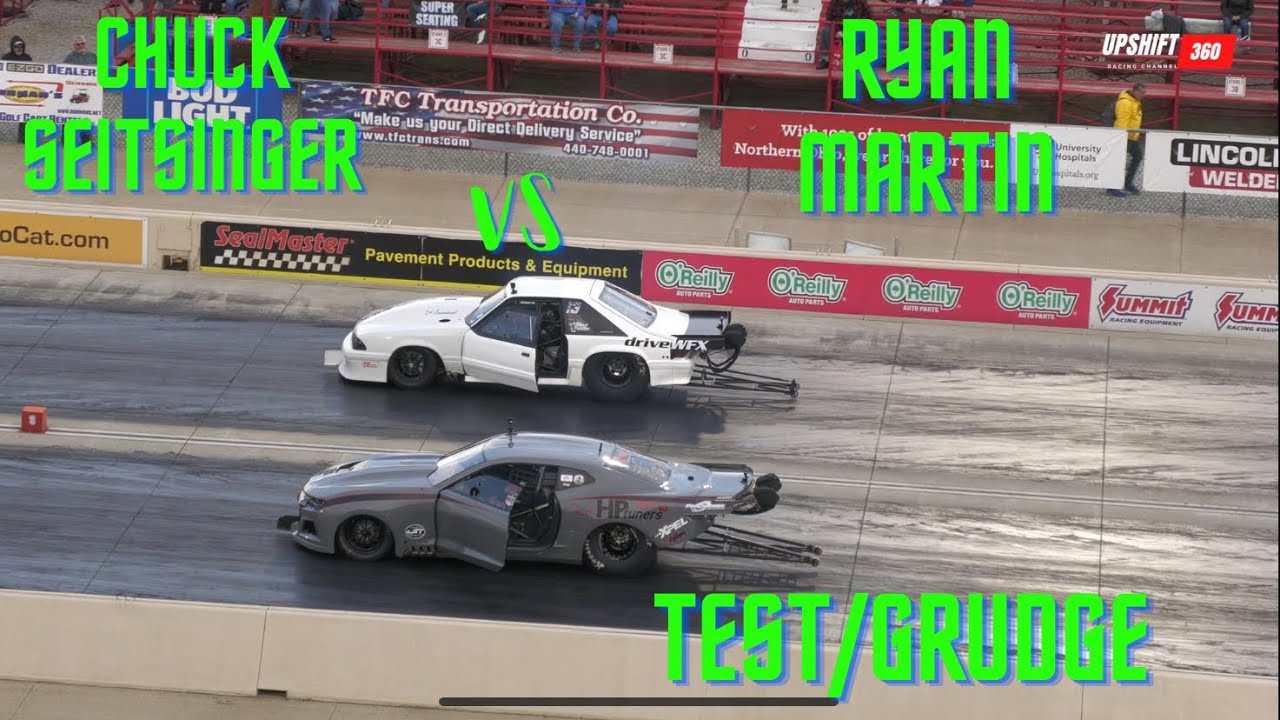 Street outlaws NPK 5- summit Motorsport park, OH- Chuck Seitsinger Vs ...