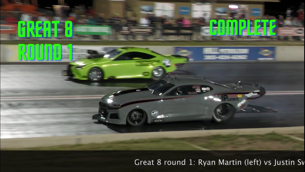 Great 8 round 1 (complete) - No Prep Racing