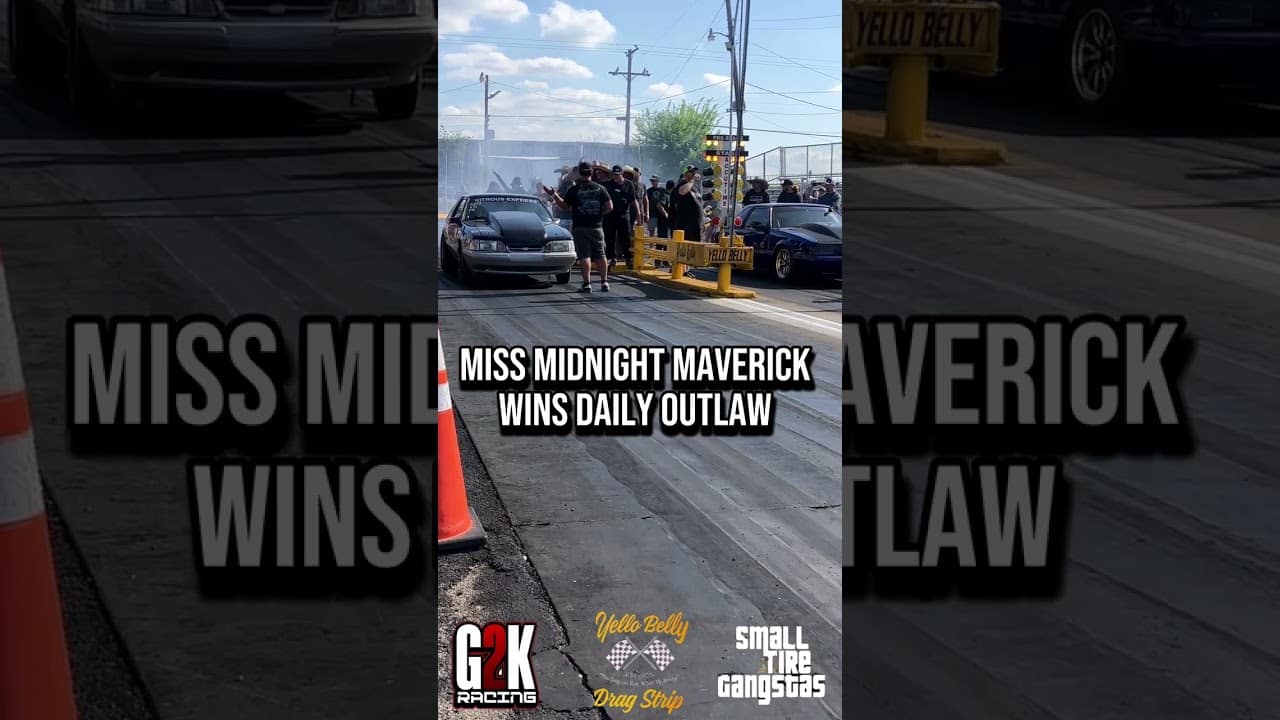 Miss Midnight Maverick wins Daily Outlaw at Yello Belly Dragstrip - No ...