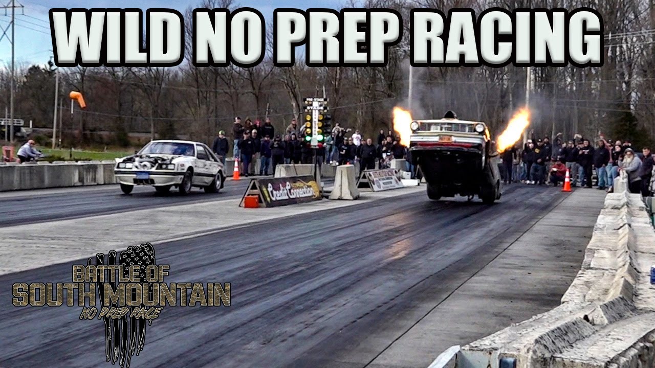 DRAG OR DIE'S BATTLE OF SOUTH MOUNTAIN SMALL TIRE NO PREP - No Prep Racing