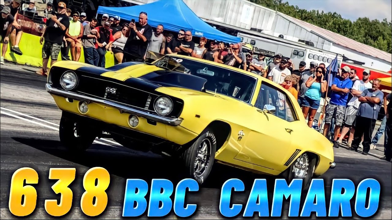 Eric Trigalet Big Block 1969 Camaro - No Prep Racing