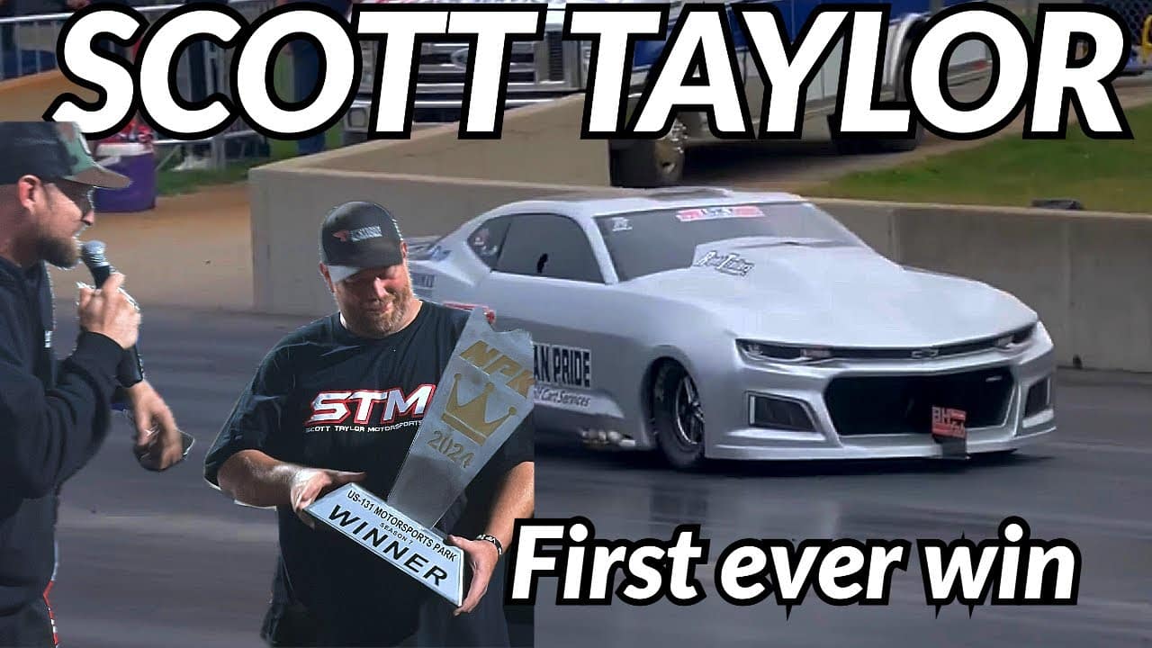 Scott Taylor gets his first ever win in street outlaws no prep kings ...