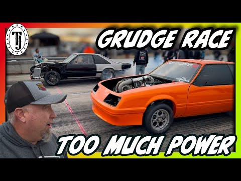 GRUDGE RACE with Patches // Small Tire No Prep Drag Racing // LS v/s ...