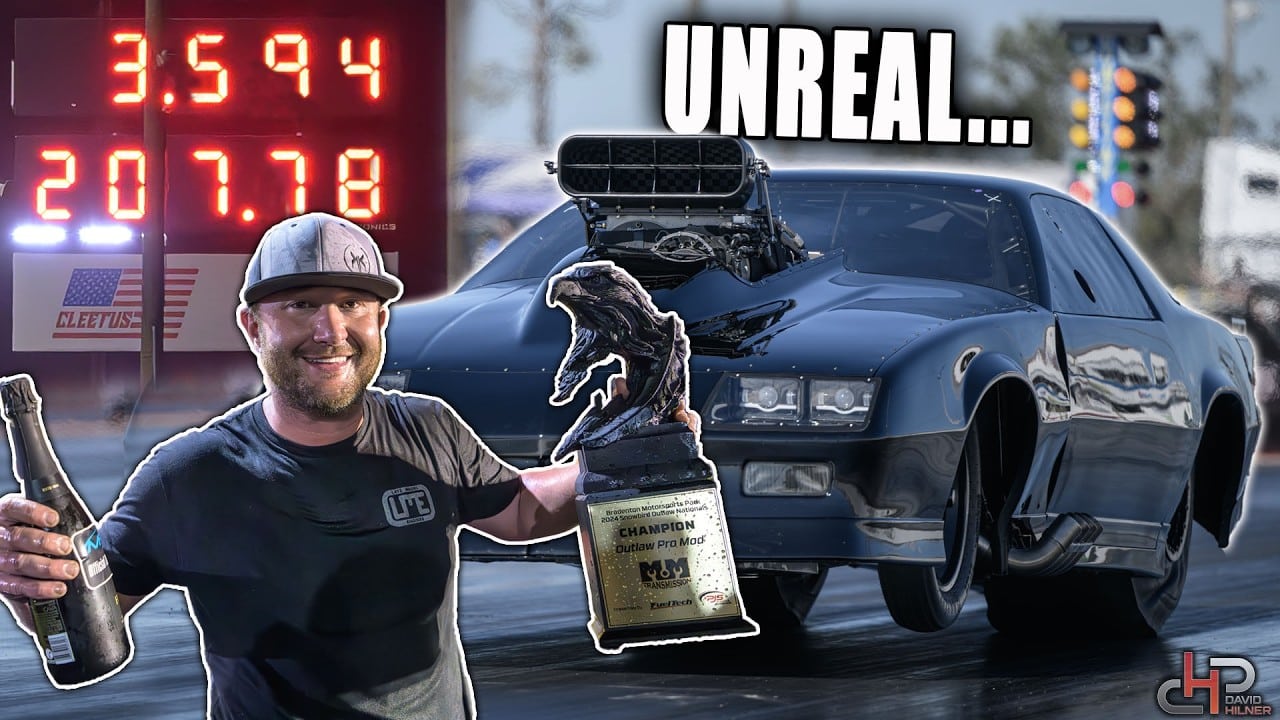 I WON The Fastest Pro Mod Race in History In My Steel Body No Prep Car ...