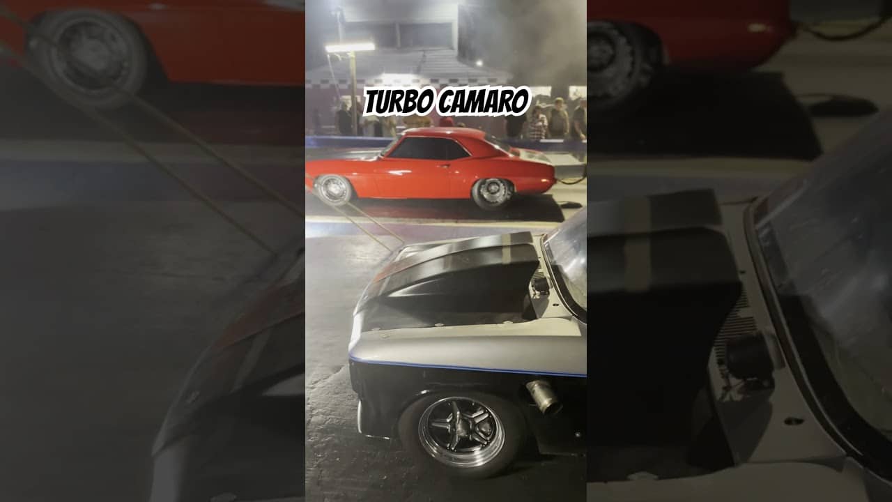 TURBO CAMARO over NITROUS LUV #noprepracing - No Prep Racing