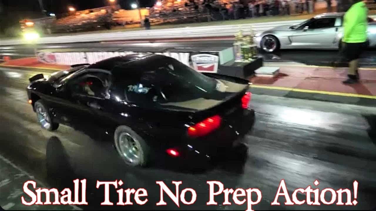 Small Tire No Prep Action! - No Prep Racing