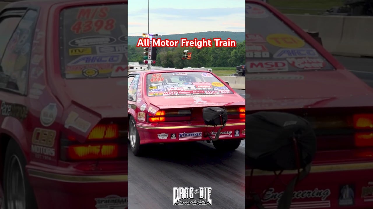Charlie Booze Jr’s Freight Train Mustang #bbr #dragracing #allmotor # ...
