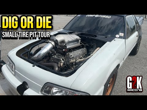 DIG OR DIE NO PREP SMALL TIRE SATURDAY PIT TOUR WALKAROUND - No Prep Racing