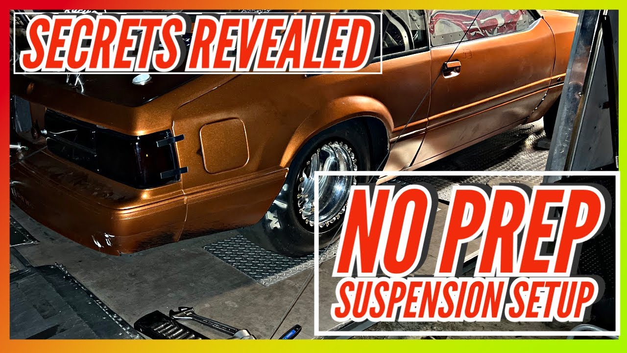 “Secret” No Prep Suspension Setup / Its a secret! - No Prep Racing