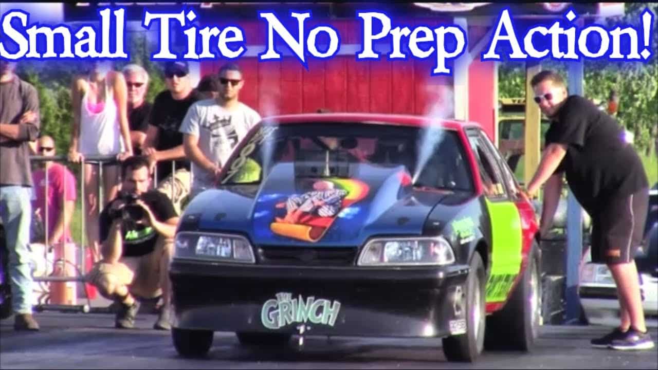 Small Tire No Prep Action! - No Prep Racing