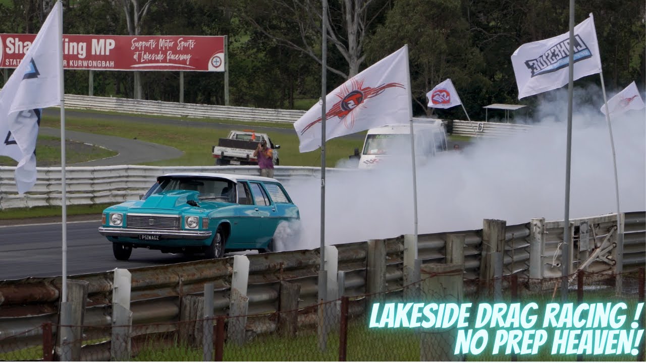 Lakeside No Prep Drag Racing! - No Prep Racing
