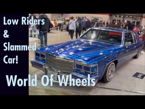 Low Riders At World Of Wheels! #worldofwheels #motorsport #hotrodding # ...
