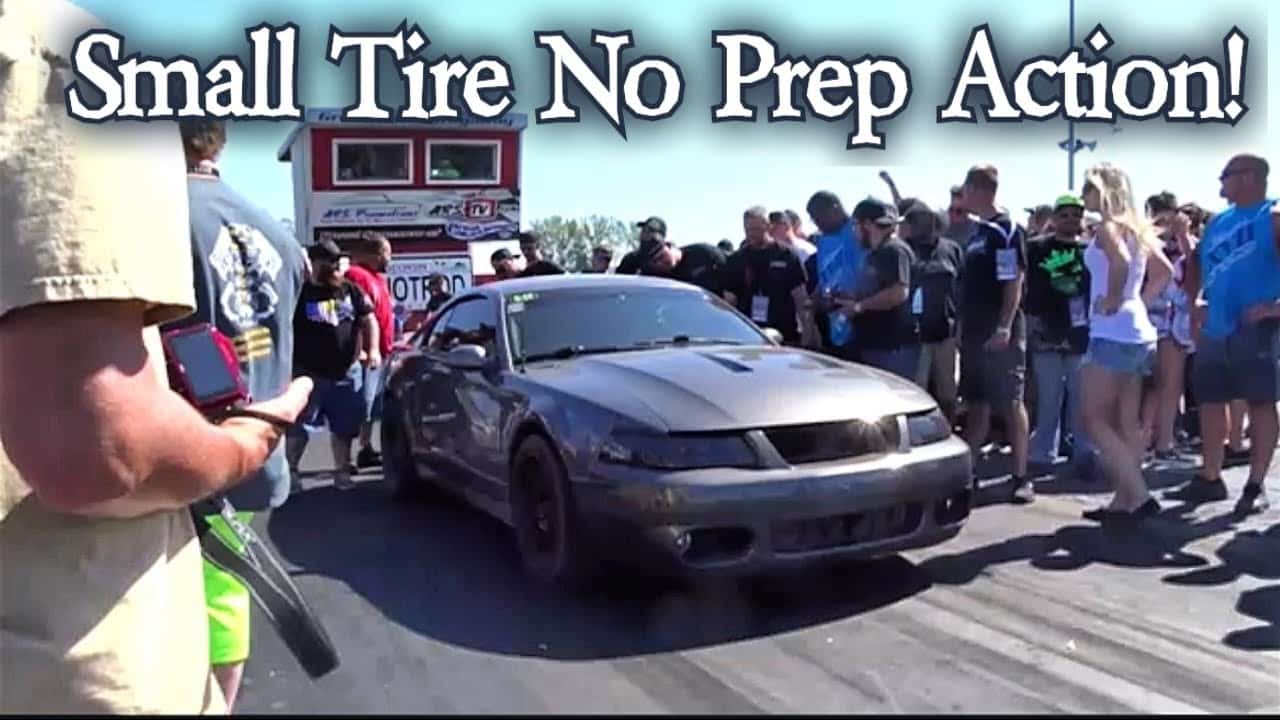 Small Tire No Prep Action! - No Prep Racing