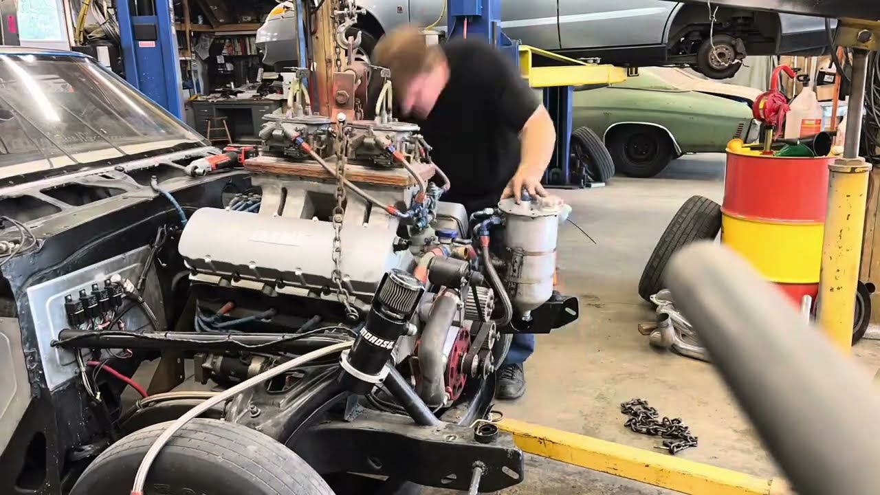 Speed secrets Disassembling the1967 Camaro pro stock engine. # ...
