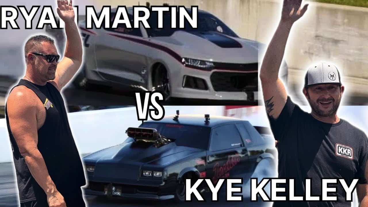 Ryan Martin vs Kye Kelley | Street Outlaws No Prep Kings Rivalry ...